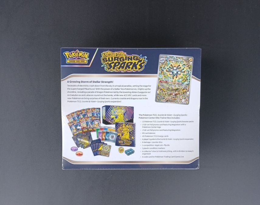 Surging Sparks Pokémon Center ETB - EN! Neu! Sealed! (Neu und ...