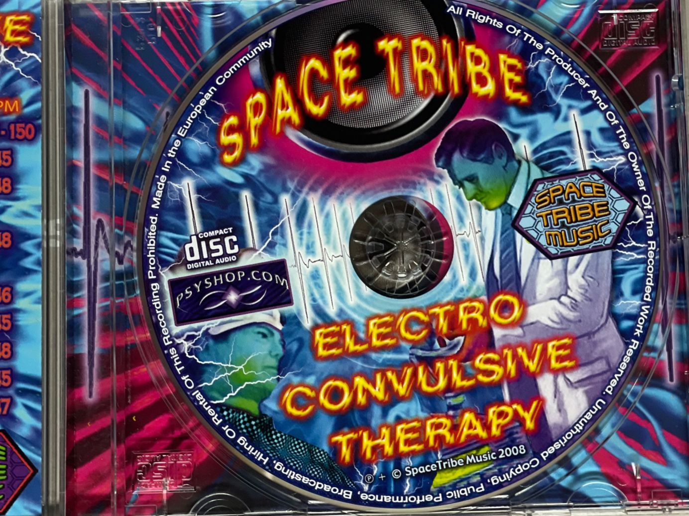 Space Tribe - Electro Convulsive Therapy CD - Psy Trance Top (Neu ...
