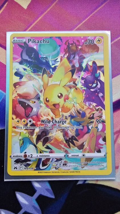 Pikachu #160 Pokemon Crown Zenith (Neu (gemäss Beschreibung)) in ...