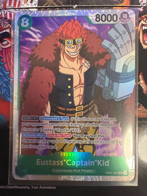 Eustass Captain Kid OP01-051 SR - One Piece Card Game (Neuf (Voir description)) à Renens VD pour ...