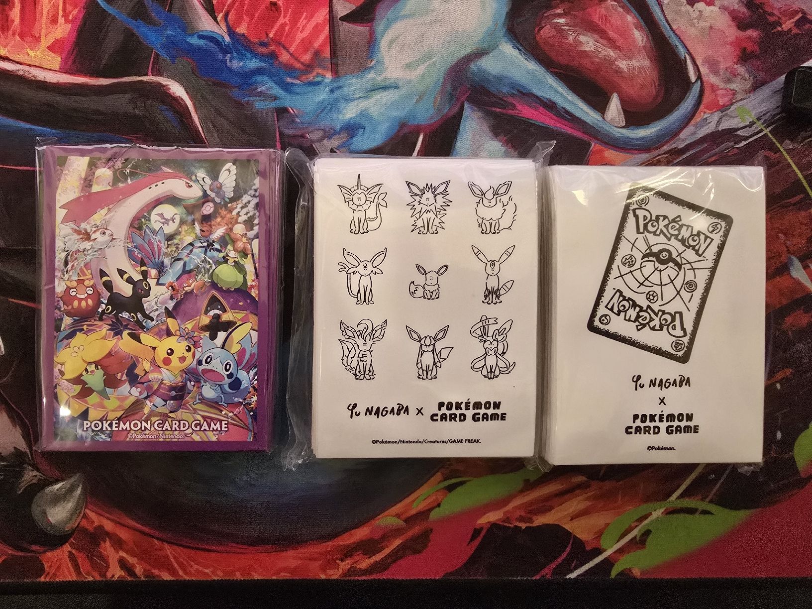 Protège-Cartes Pokémon Yu Nagaba Neufs, Scellés et pikachu (Neu und ...