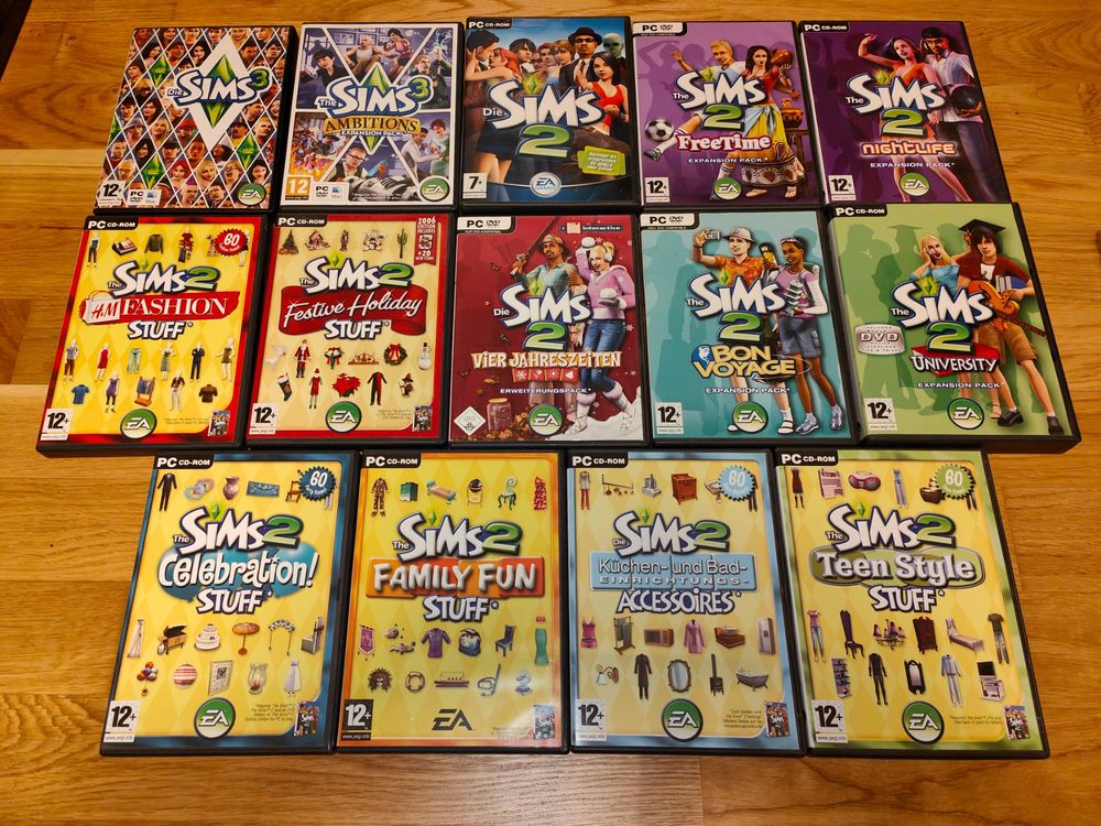 Die Sims 2 - Paket (Gebraucht) in Hochdorf für CHF 31 – mit Lieferung ...