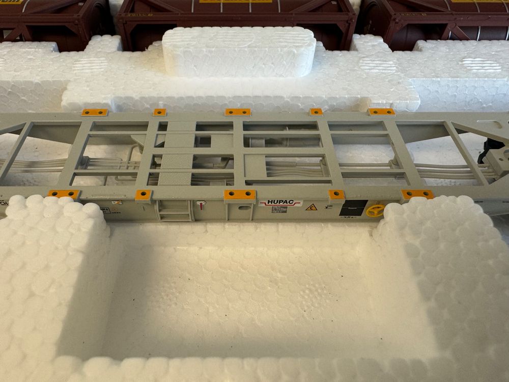 Märklin 47097 Containertragwagen Sgnss HUPAC Neu - Neuf (Neu und originalverpackt) in Carouge GE ...