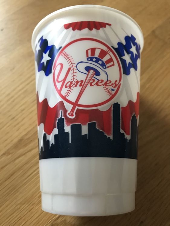 Souvenir Cup / Becher New York Yankees MLB (Neu (gemäss Beschreibung ...