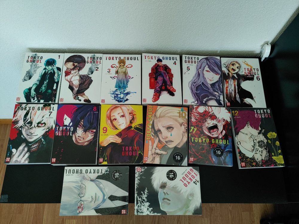 Tokyo Ghoul komplette Serie Band 1 - 14 (Gebraucht) in Winterthur für CHF 90 – mit Lieferung auf ...