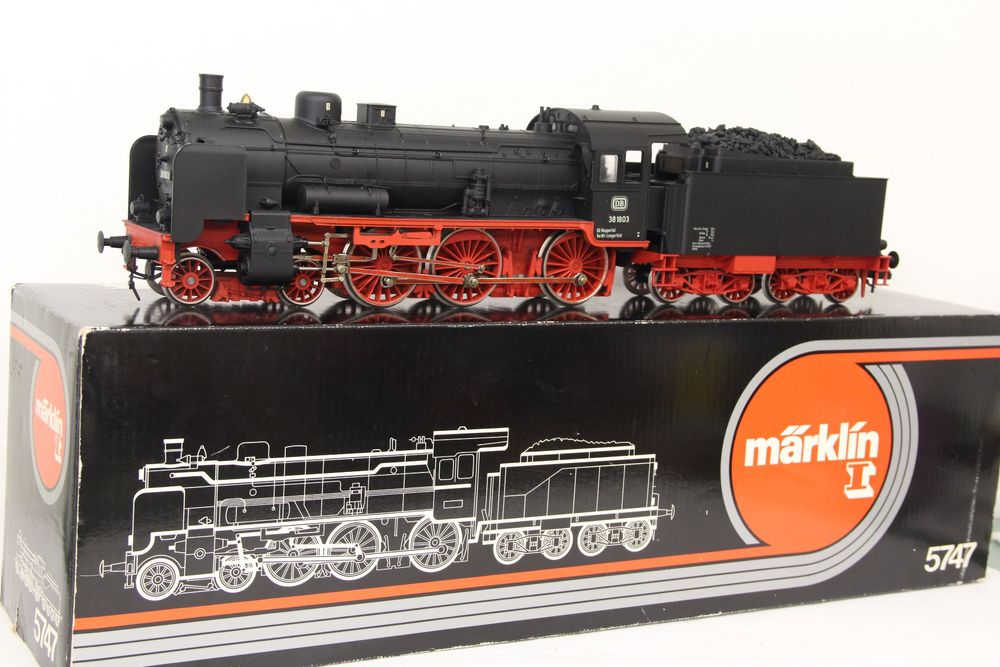 Märklin 5747, Dampflok BR 38, analog 12V DC=, Sound, Spur 1 (Gebraucht ...