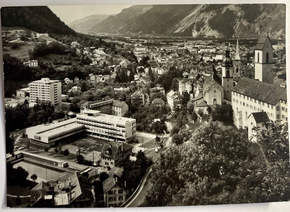 CHUR - Links Hochhaus Alterssiedlung im Bodmer... 1966 (Gebraucht) in ...