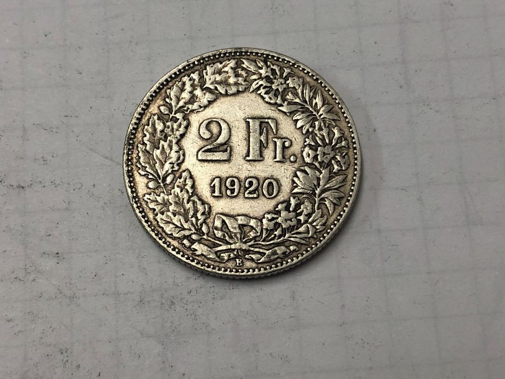 Schweiz - 2 Franken 1920 | Kaufen auf Ricardo