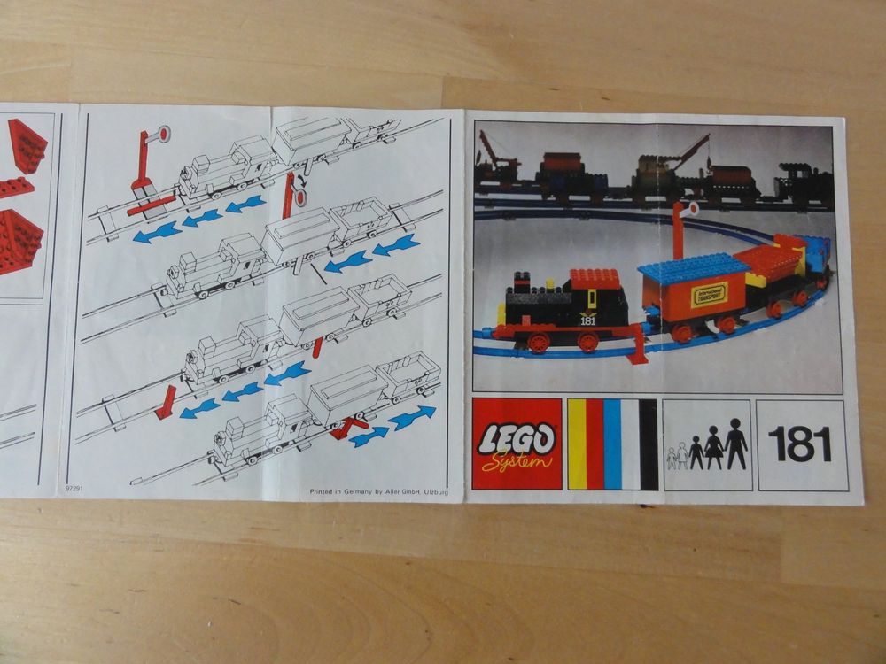 LEGO nostalgie Batteriebahn Bauanleitung 181 | Kaufen auf Ricardo