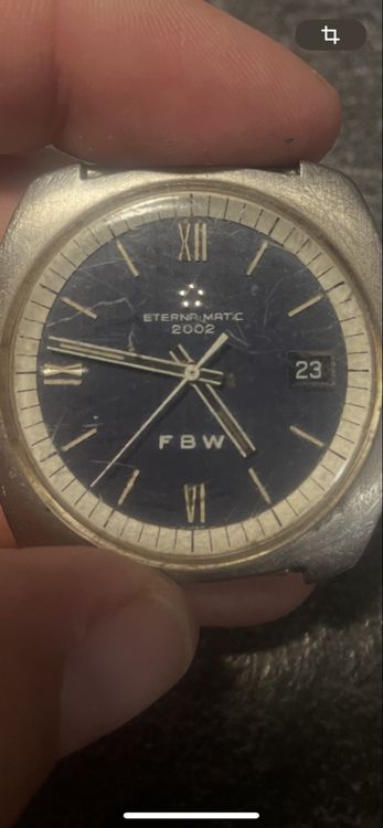 Montre vintage Eterna-Matic 2002 acier (Gebraucht) in Chessel für CHF ...