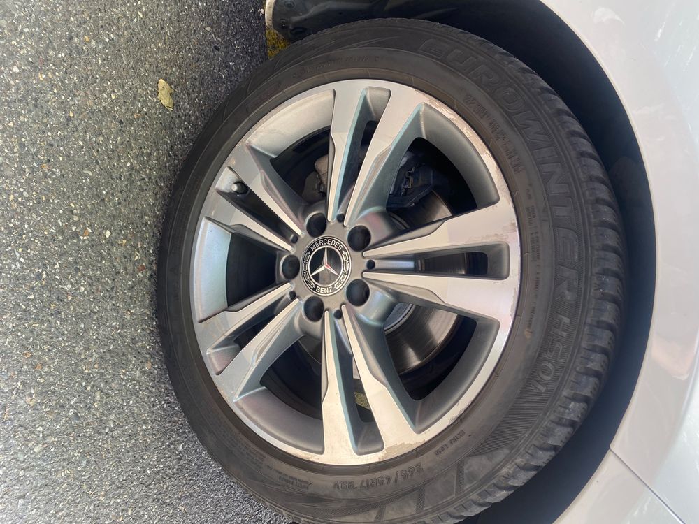 MERCEDES BENZ E W212 ORIGINAL ALUFELGEN WINTERRÄDER 17 ZOLL | Kaufen ...