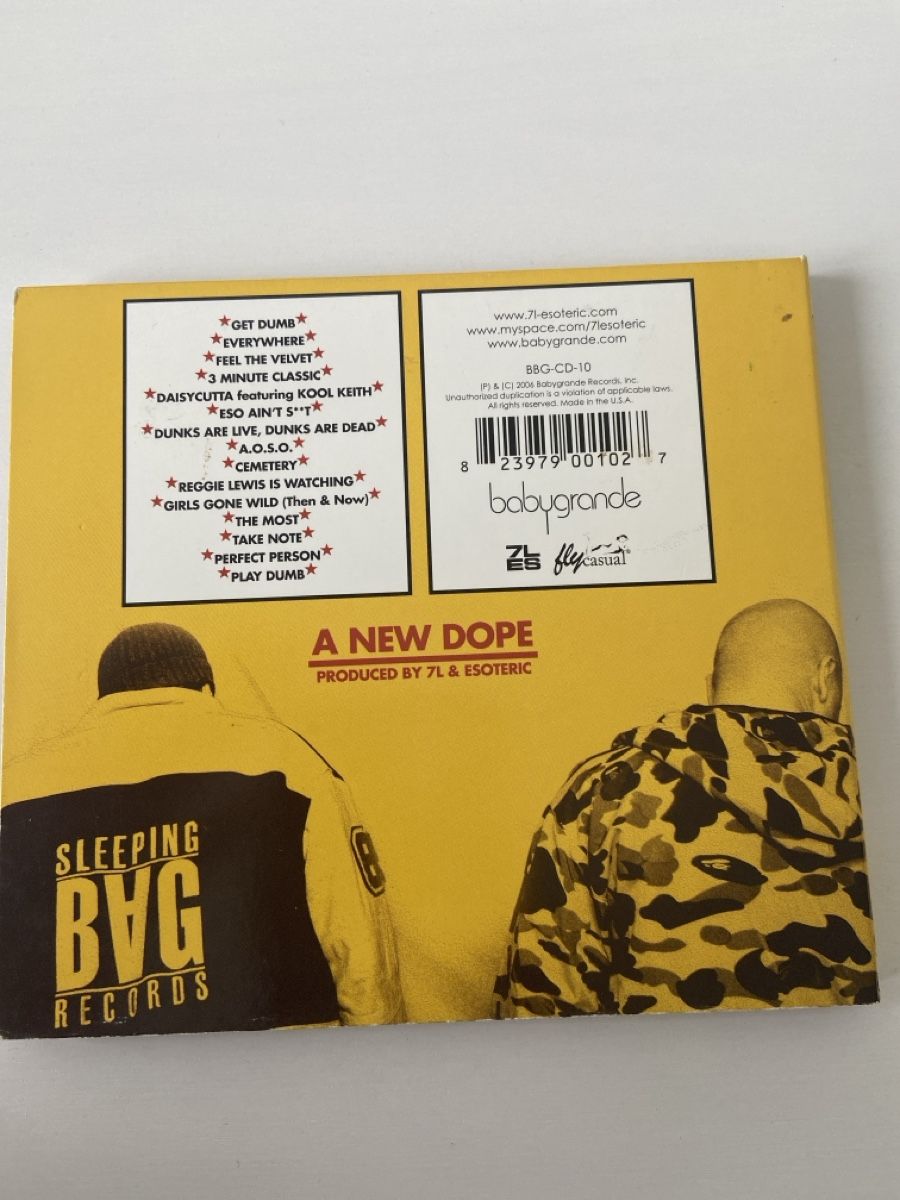 7L & Esoteric - A New Dope CD - Hip-Hop Rarität (Neu (gemäss ...