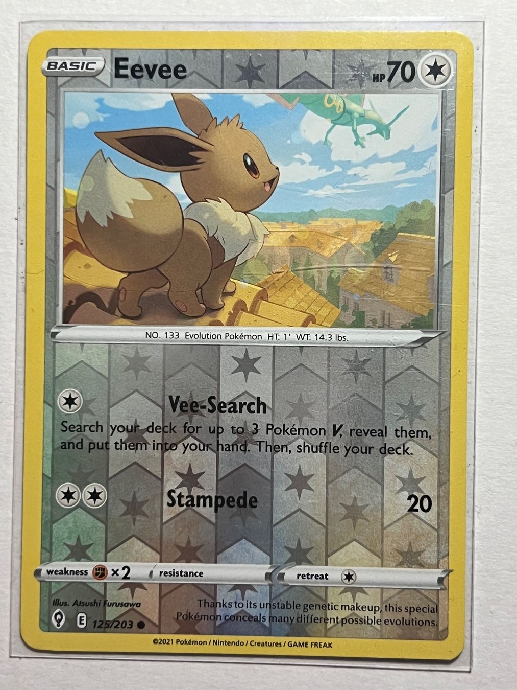 Eevee Reverse Holo 125/203 - EN (Gebraucht) in Langenthal für CHF 1 ...