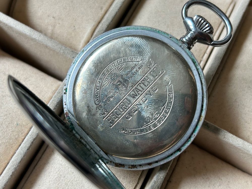Montre de poche vintage Record Watches Co Geneve 1930 | Kaufen auf Ricardo