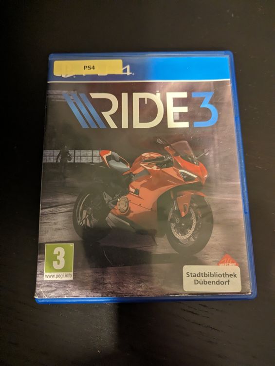 Ride 3 Game für PS4 (Gebraucht) in Benglen für CHF 5 – mit Lieferung auf Ricardo kaufen