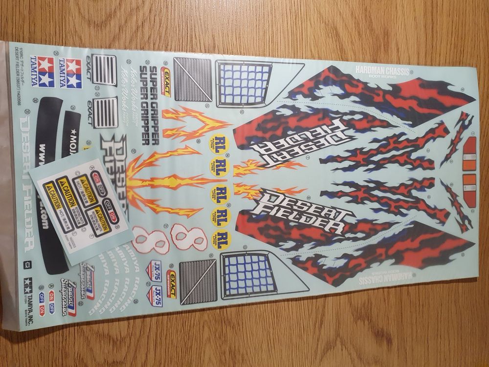 Tamiya Desert Fielder 58537 Decal Set | Kaufen auf Ricardo