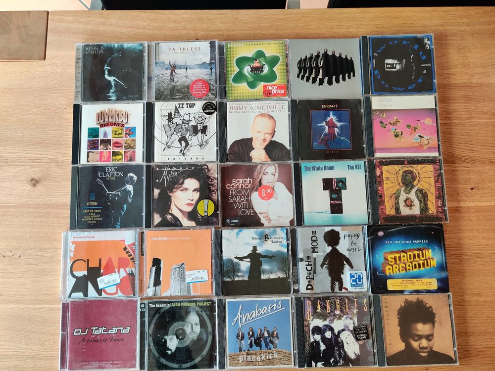 Musik CD Sammlung 2 70/80/90er Jahre div. Pop (Gebraucht) in Auw für CHF 6 – mit Lieferung auf ...