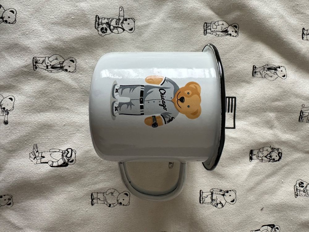 Oris MUG Chicago White Sox Oris Teddy Bear Coffee Mug Cup SG (Gebraucht ...