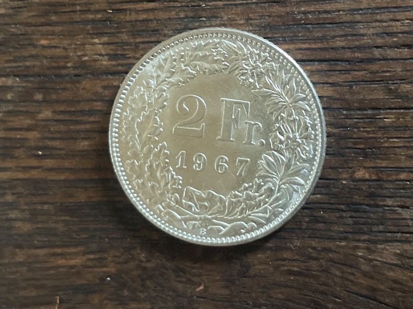 2 Franken Silber 1967 fli | Kaufen auf Ricardo