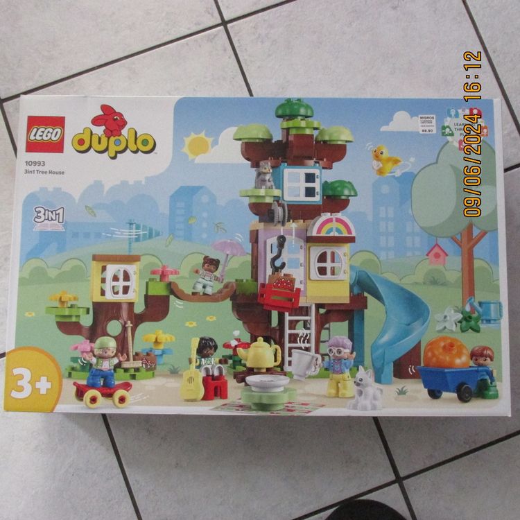 lego duplo haus, baumhaus mit div. zubehör neu 10993/ 3 in 1 | Kaufen auf Ricardo