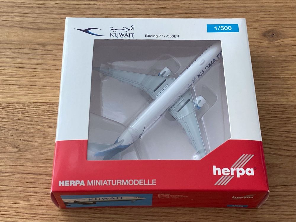 Herpa 1:500 Kuwait Boeing 777-300 (Neu (gemäss Beschreibung)) in Reinach BL für CHF 25 – mit ...