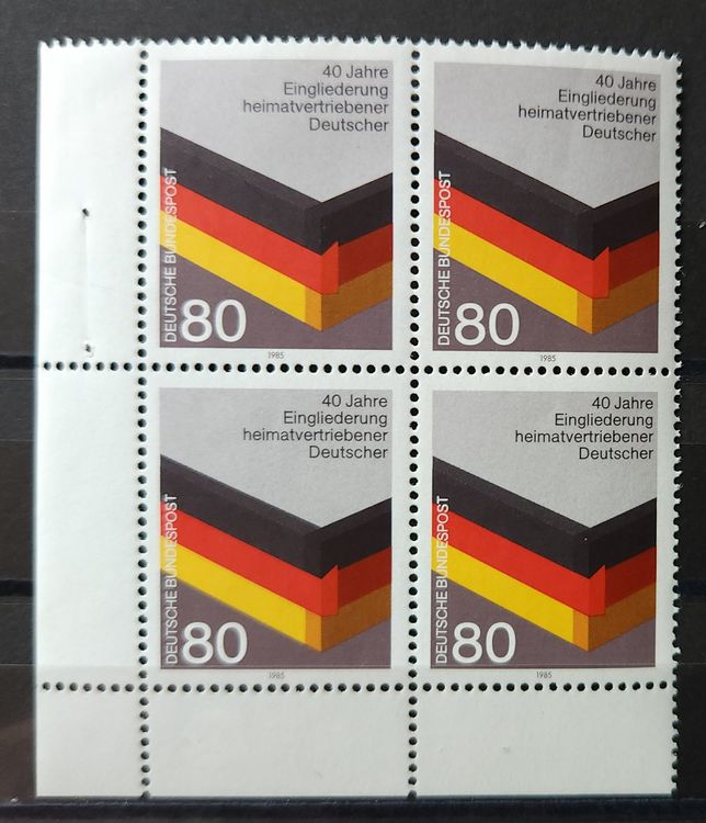 Deutschland-Mi 1265 Viererblock ** (6) (Neu und originalverpackt) in Hittnau für CHF 1 – mit ...