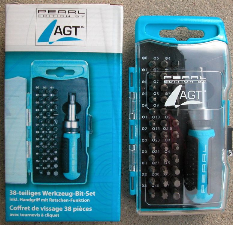 38 - teiliges Werkzeug - Bit - Set, Rätschen -Funktion, neu (Neu und ...