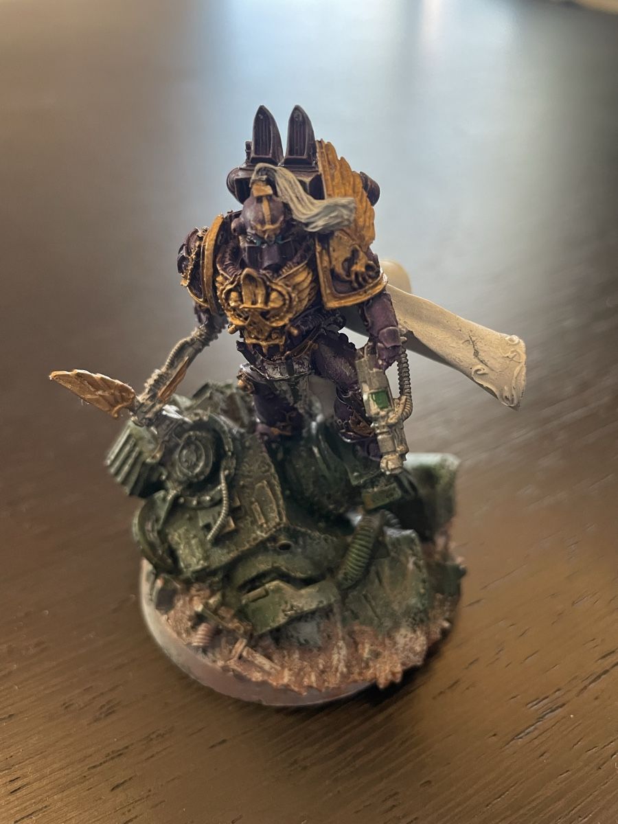 Warhammer 40k Space Marine - Modello dipinto a mano (Nuovo (secondo la ...