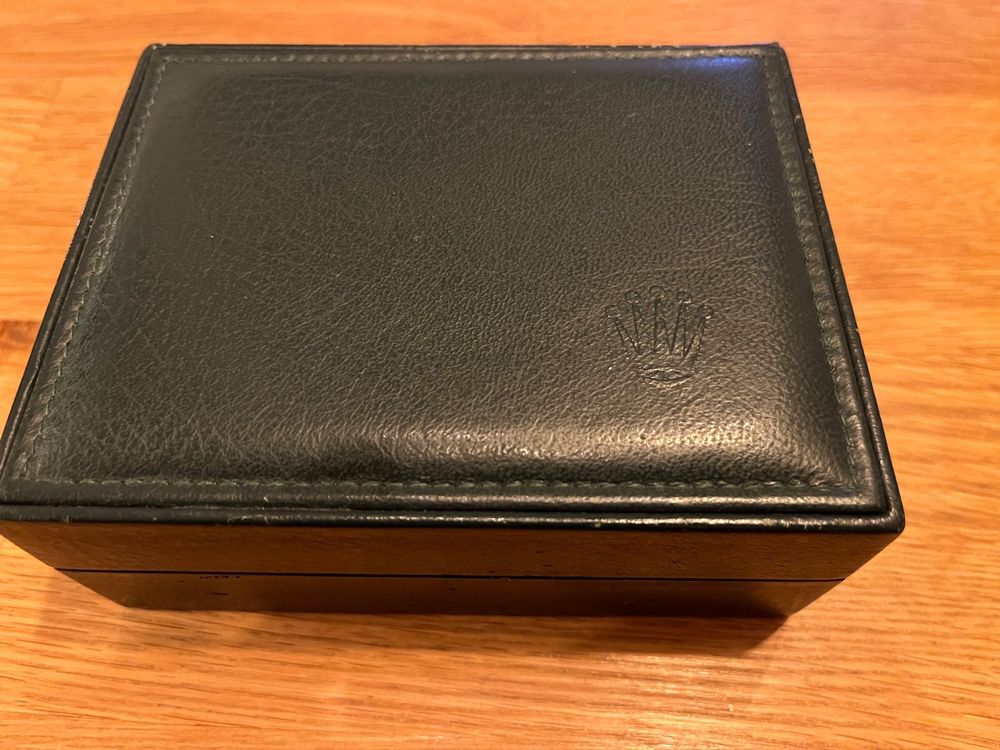 Original Rolex Watch Box Leder grün Ref. 11.00.01 | Kaufen auf Ricardo