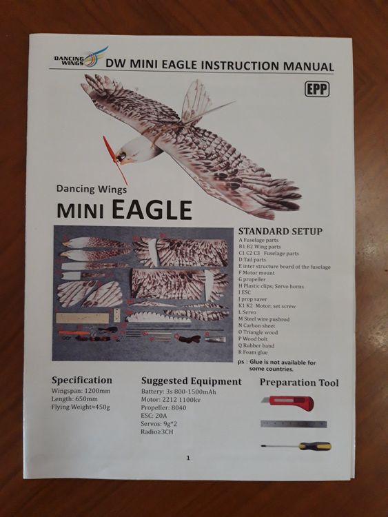 Eagle Mini 1200mm ARF DW HOBBY | Kaufen auf Ricardo