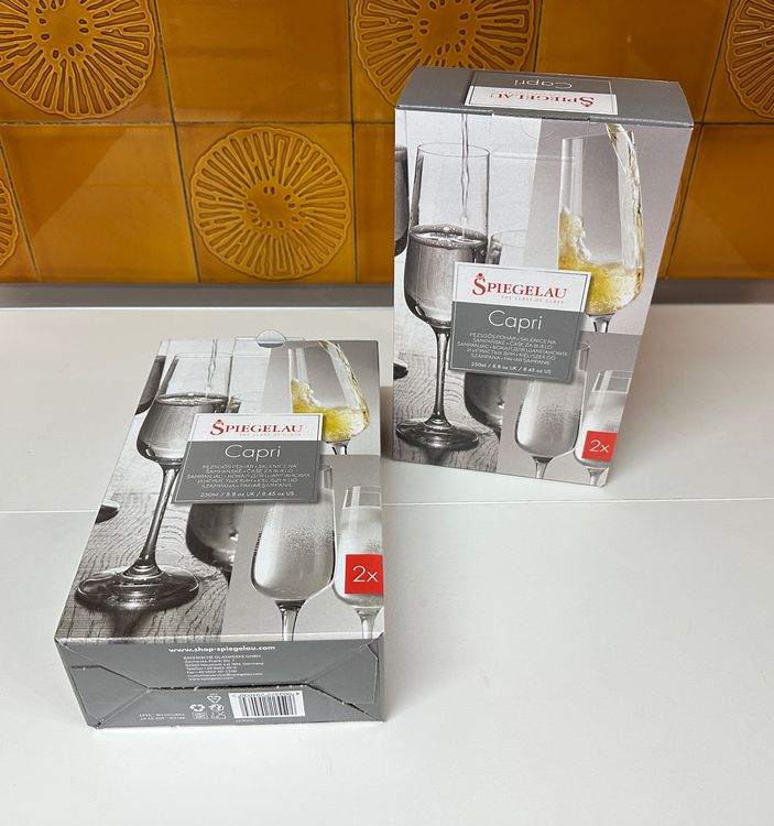 Champagnergläser neu 4 Stk (Neu und originalverpackt) in Gerlafingen für CHF 29 – nur Abholung ...