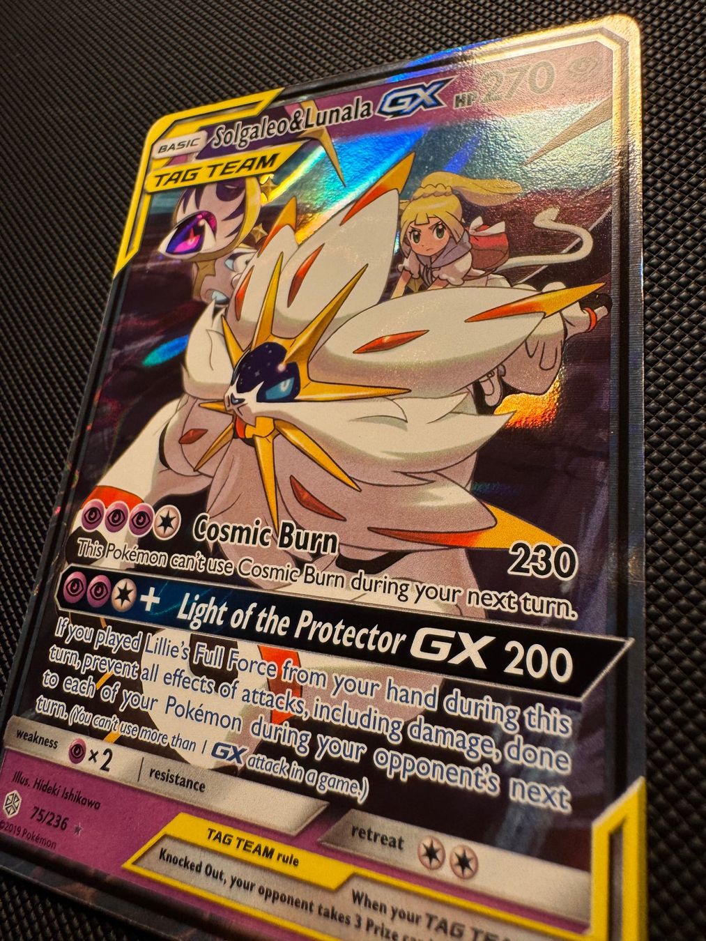Solgaleo & Lunala GX Tag Team Cosmic Eclipse ENG ab 1fr! (Gebraucht) in ...