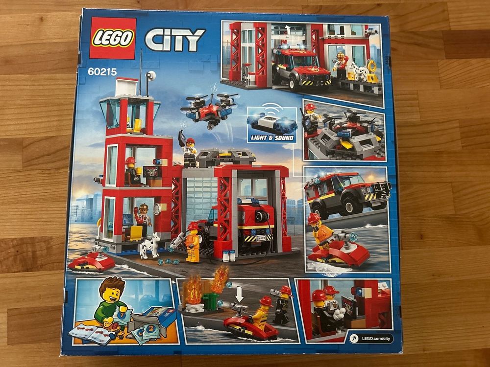 LEGO City 60215 Feuerwehr-Station | Kaufen auf Ricardo
