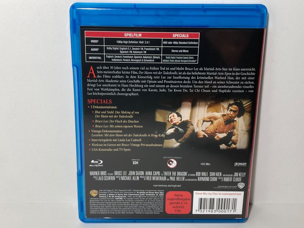 Bruce Lee - Der Mann mit der Todeskralle Blu Ray | Kaufen auf Ricardo