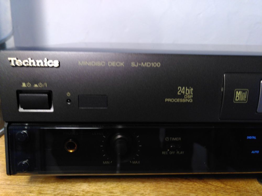 Technics SJ-MD100 MiniDisc-Recorder (Gebraucht) in Le Landeron für CHF ...
