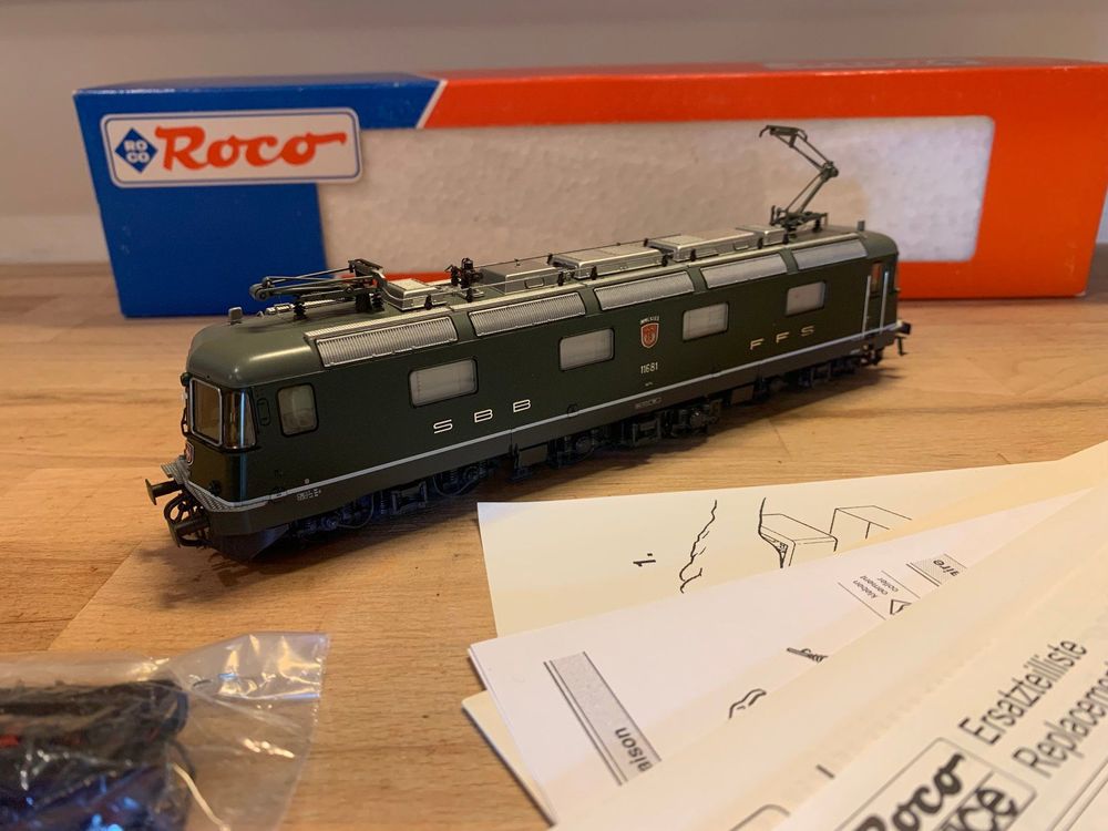Roco 69733 Re 6/6 Nr. 11681, AC digital, "Immensee" | Kaufen auf Ricardo