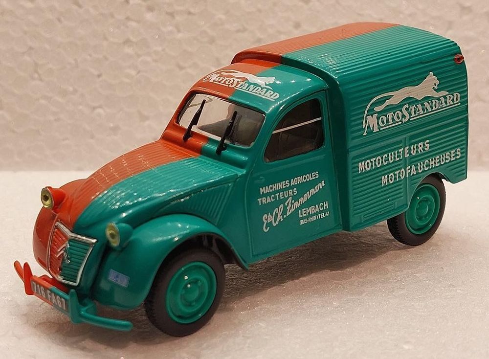 Citroën 2CV AZU - MotoStandard - Norev - 1/43 | Kaufen auf Ricardo