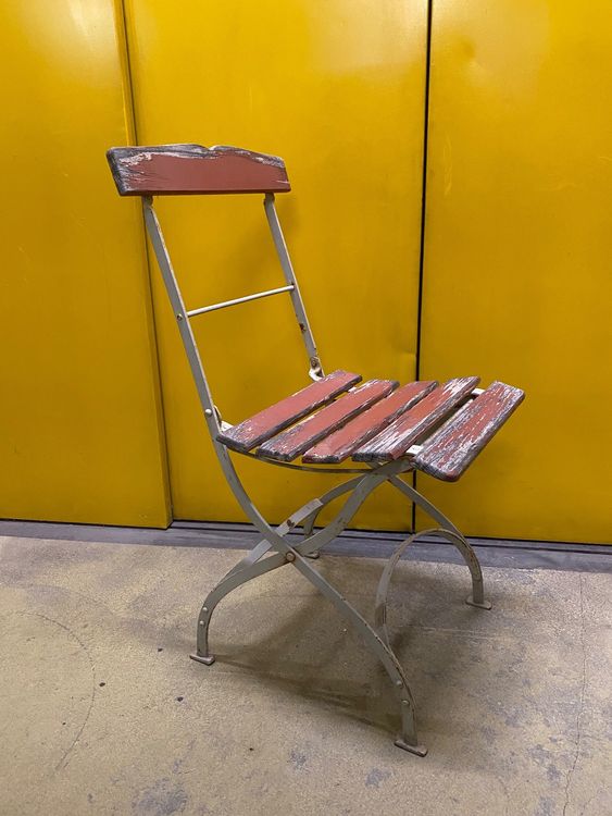 Gartenstuhl Klappbar 40er 50er Jahre CH Designklassiker | Kaufen auf Ricardo