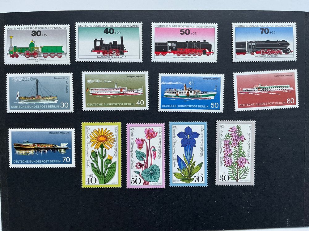 Berlin Jahrgang 1975 drei Zuschlagsserien postfrisch** (Neu (gemäss Beschreibung)) in Oberrieden ...