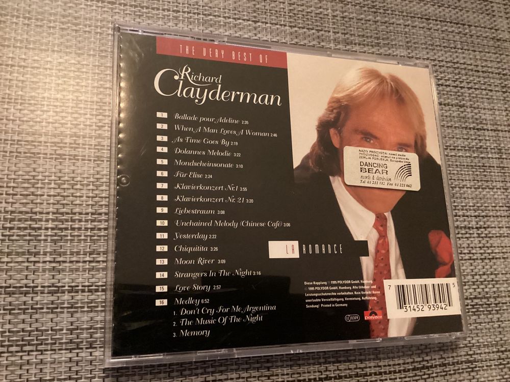 Richard Clayderman – La Romance (Very Best Of Clayderman) (D'occasion ...