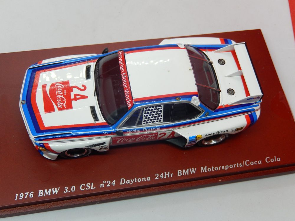BMW 3.0 CSL -1976 - 24h Daytona - Coca-Cola - TSM = exklusiv (Neu ...