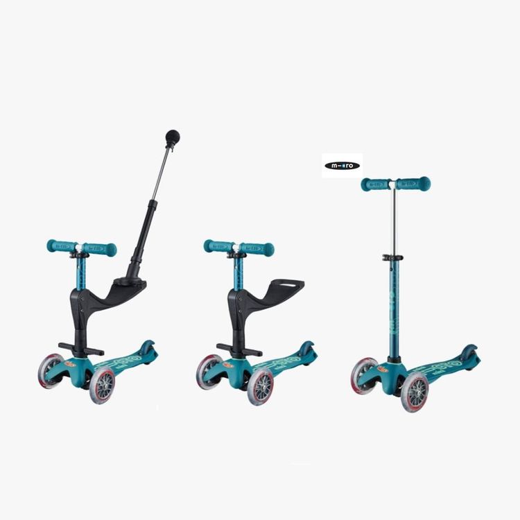 Micro Kinder Scooter Mini 3in1 Deluxe Plus (12Mt - 5J) (Gebraucht) in Aarau für CHF 74 – nur ...