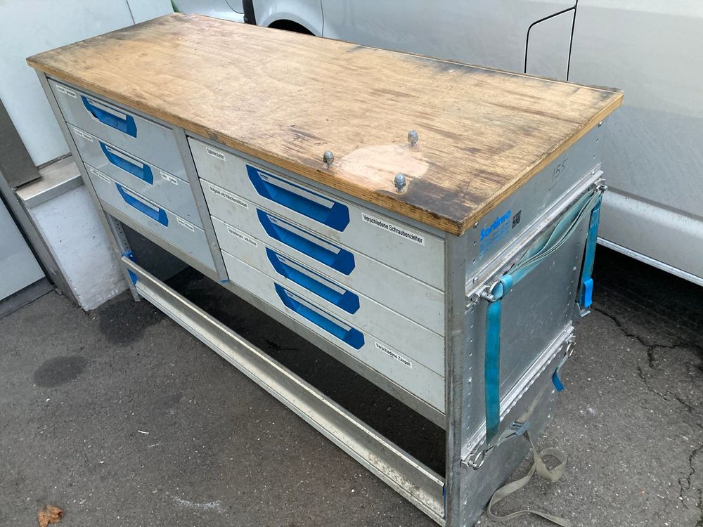 Sortimo Fahrzeugeinrichtung SGS Bott Würth Werkbank (Gebraucht) in Cham für CHF 600 – nur ...