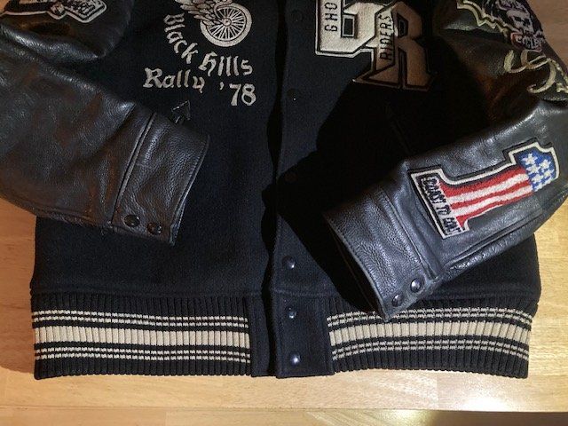 Whitesville Letterman "The one and only Night Rider Jacket" (Gebraucht ...