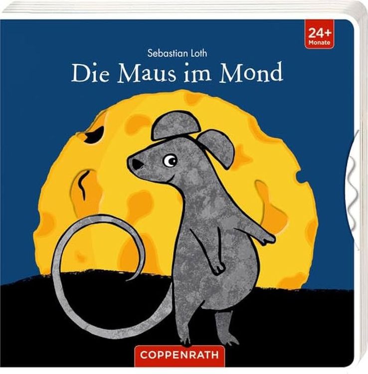 Die Maus im Mond Pappbilderbuch Loth Sebastian +24 Monate (Gebraucht ...