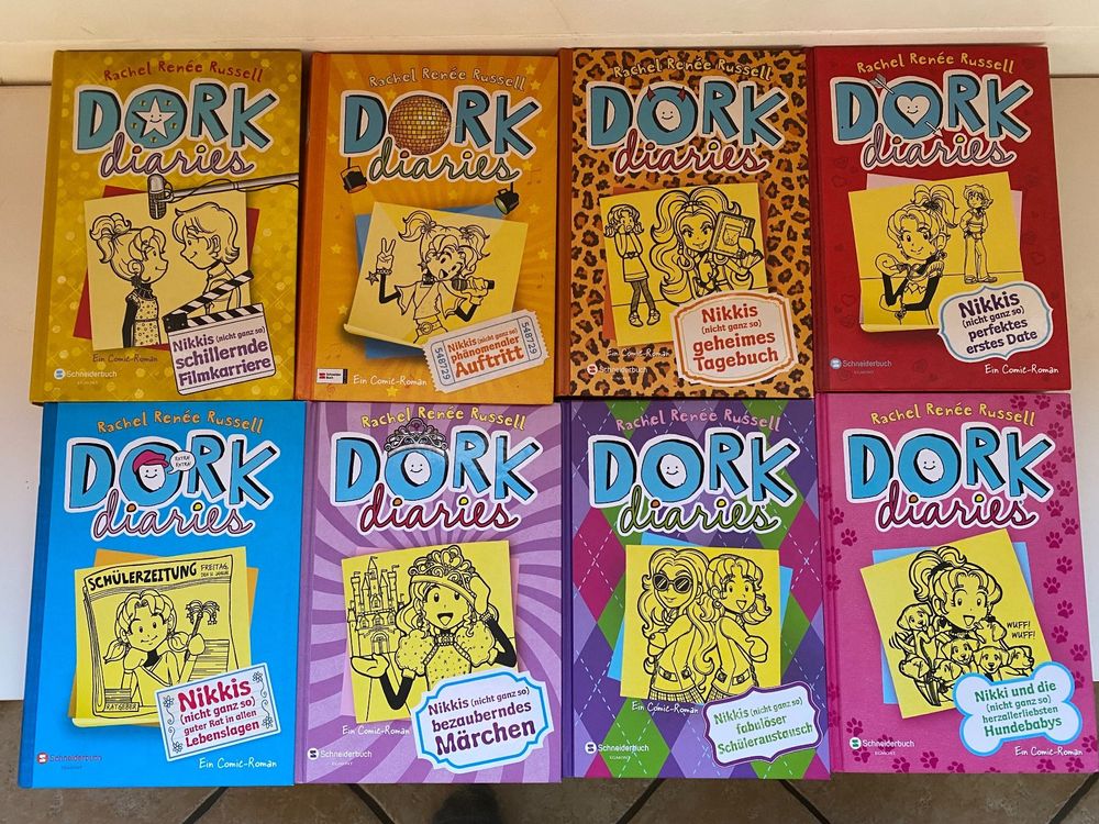 Comic Romane Dork Diaries 8 Stück (Gebraucht) in Birrwil für CHF 22 ...