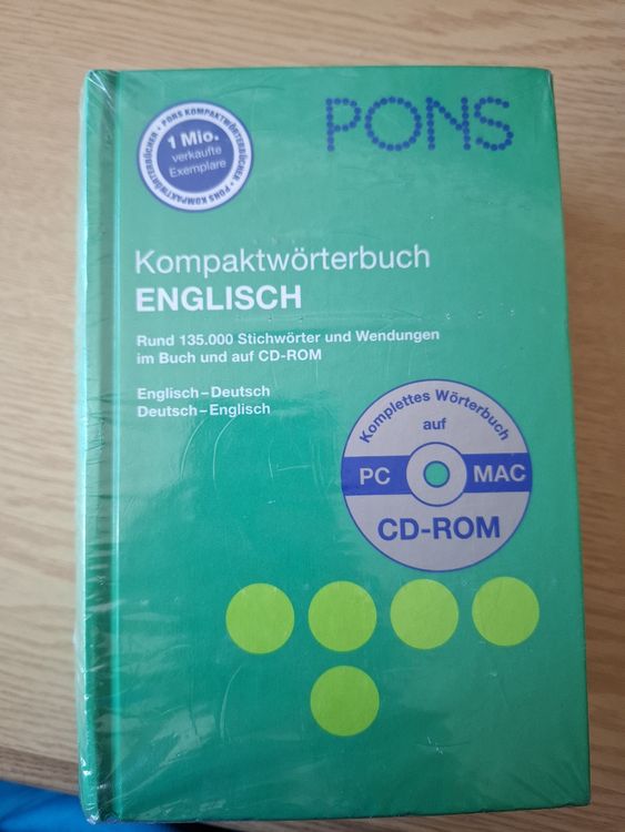 PONS Kompaktwörterbuch Englisch - neu (Neu und originalverpackt) in ...