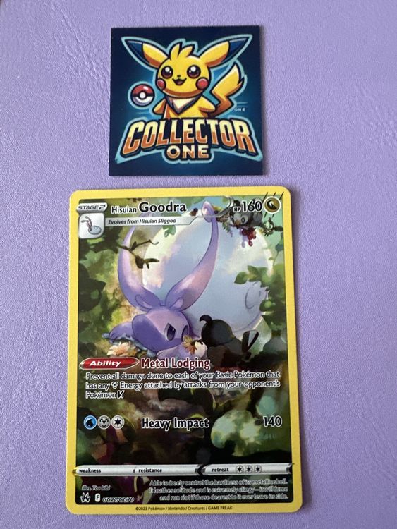 Pokemon Hisuian Goodra GG Rare Fullart Mega schön (Neu (gemäss ...