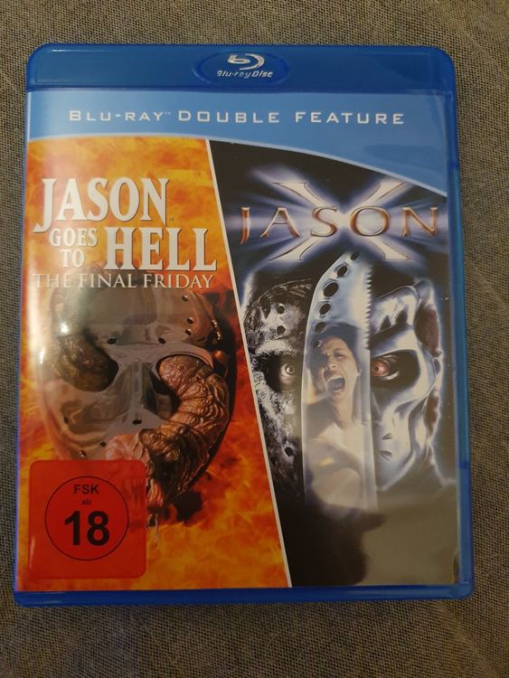 Blu - Ray Double Feature Jason Goes To Hell und Jason X (Neu (gemäss ...