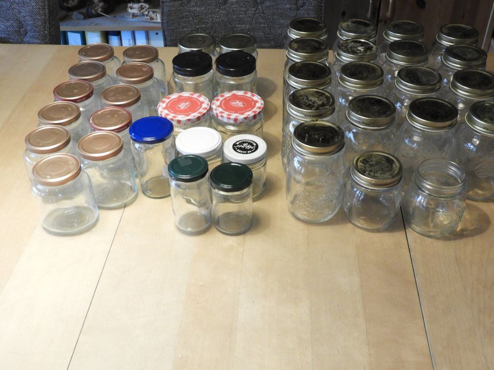 KONFIGLÄSER NICHT EINMAL 1.00 CHF PRO GLAS SCHRAUB -DECKEL (Gebraucht ...